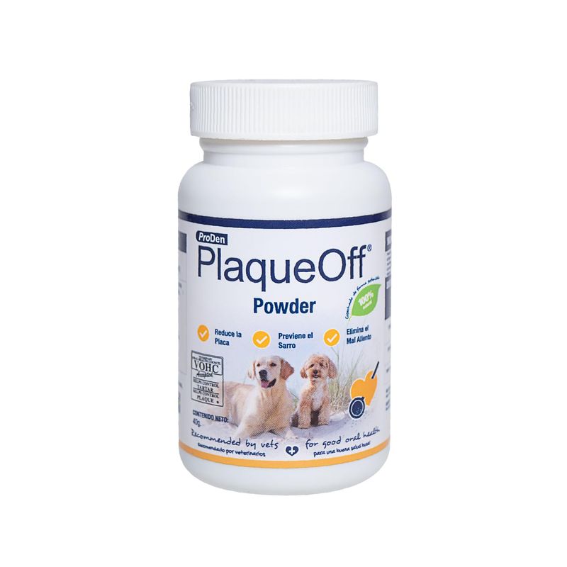 ProDen PlaqueOff Powder - Cont. 40 Gramos - Frena la formación de la ...