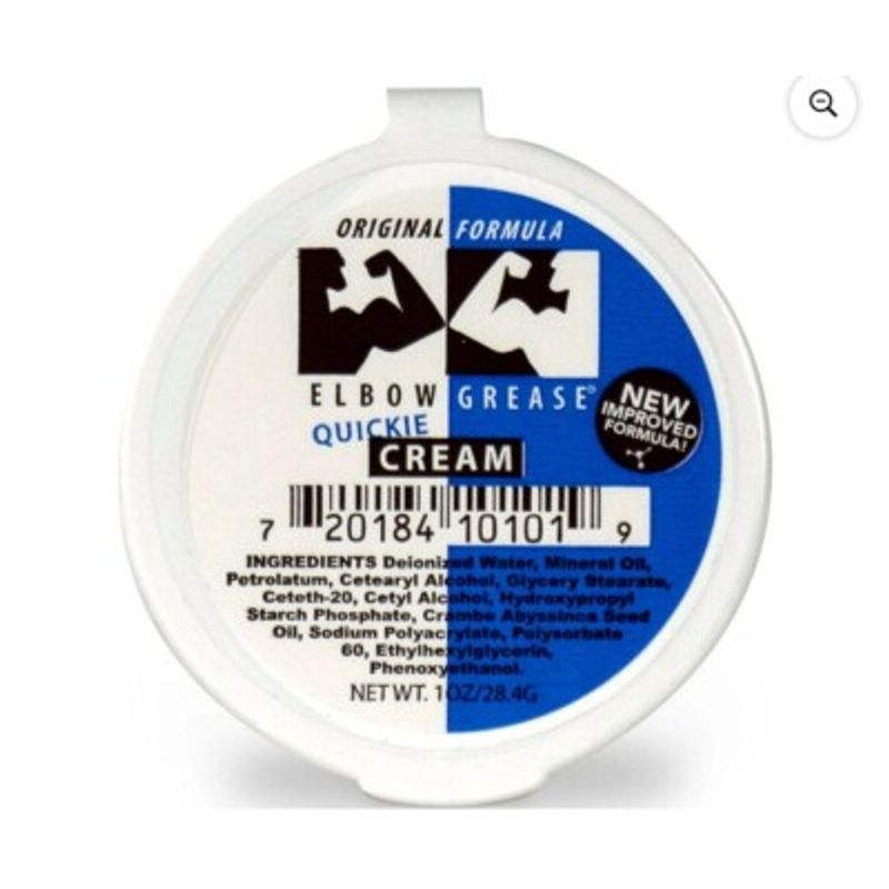 Elbow Grease Original Formula Mineral Oil Based Massage Cream Lubricant ...
