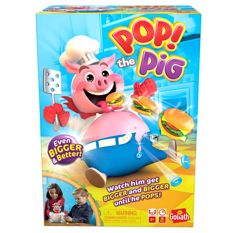 Goliath Pop The Pig - Bigger & Better - Belly-Busting Fun as You Feed ...