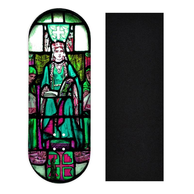 Teak Tuning Heat Transfer Graphic Wooden Fingerboard Deck, Queen ...