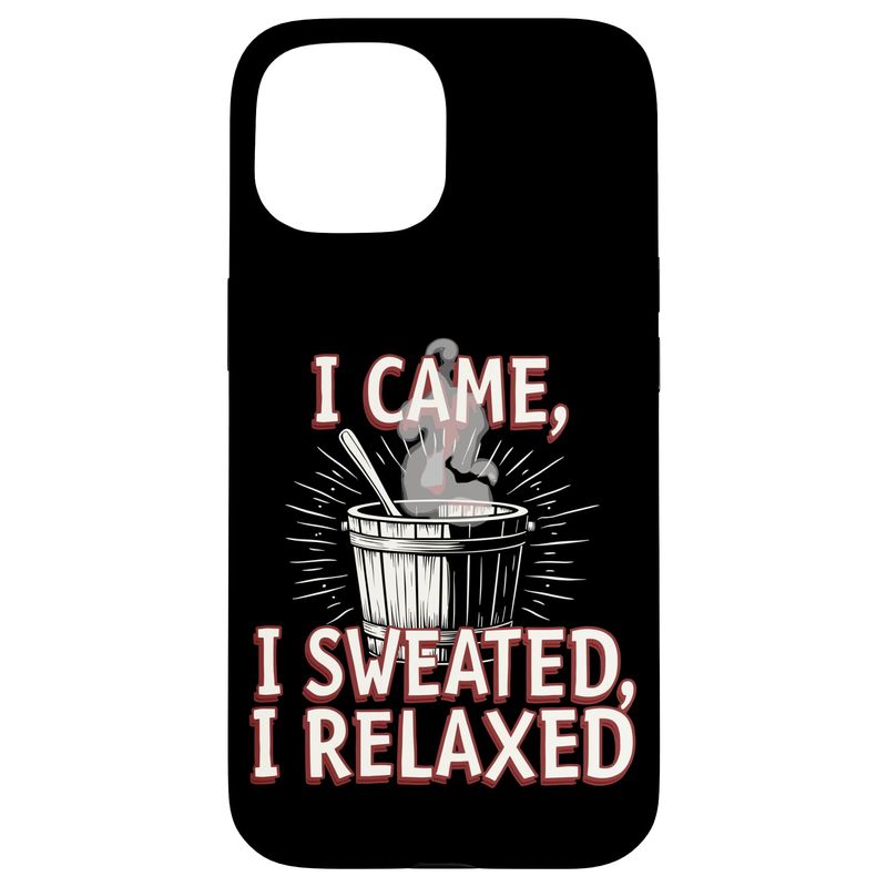 iPhone 15 Infrared Sauna Sweat Therapy Spa Day Detox Self-Care Case ...