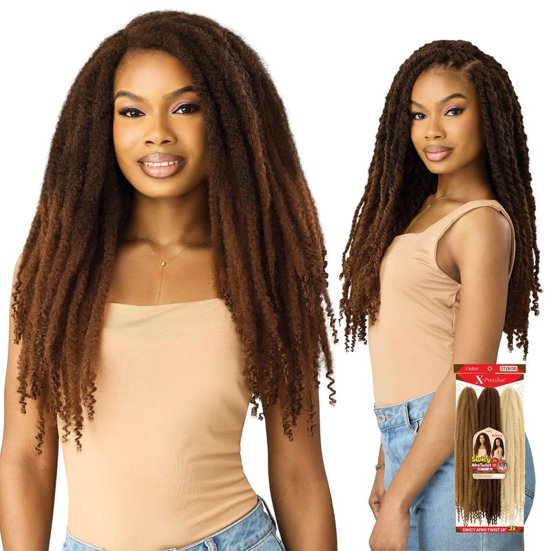Outre X-Pression Twisted Up - Swicy Afro Twist 18" 3X (1 Pack ...