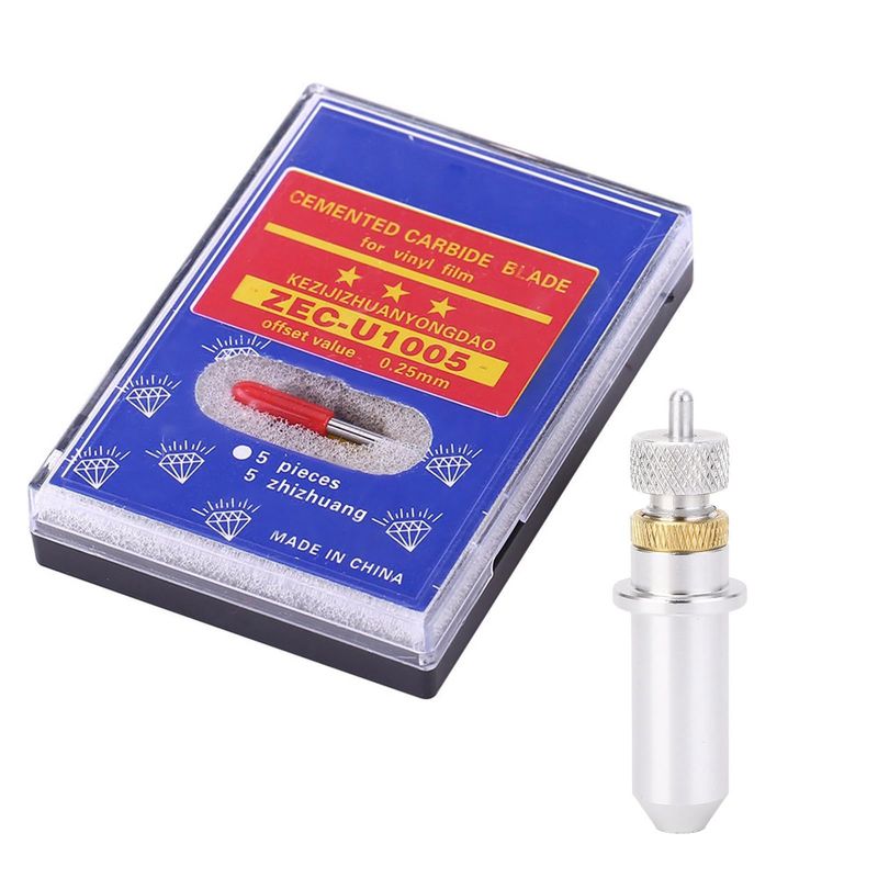 Plotter Cutter Blade, 15 Pieces Blades Cutter Plotter Tungsten Steel ...