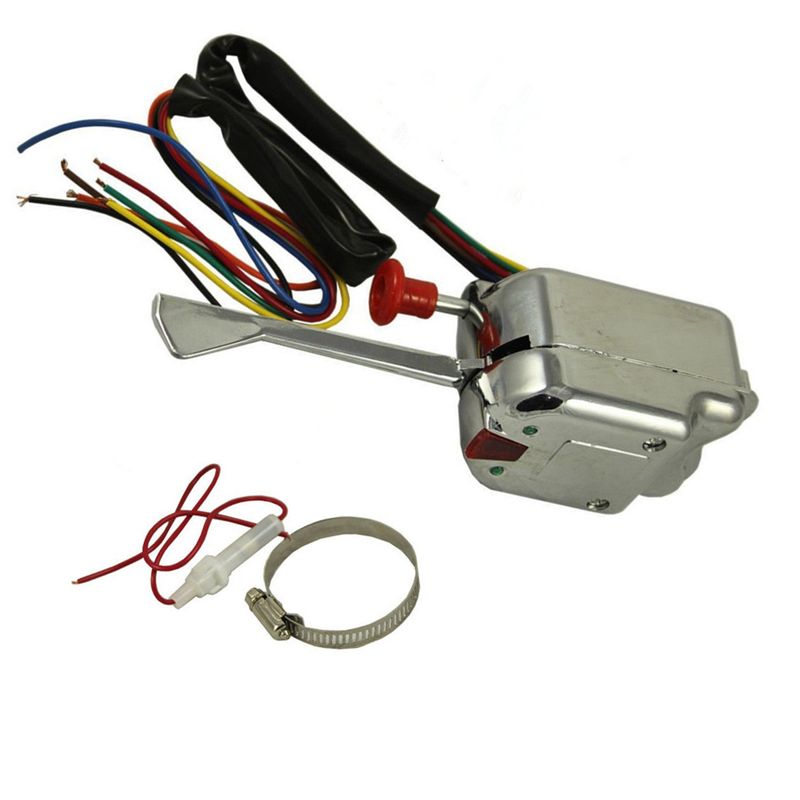 Cnfaner Universal Street Hot Rod Chrome Turn Signal Switch for Buick ...
