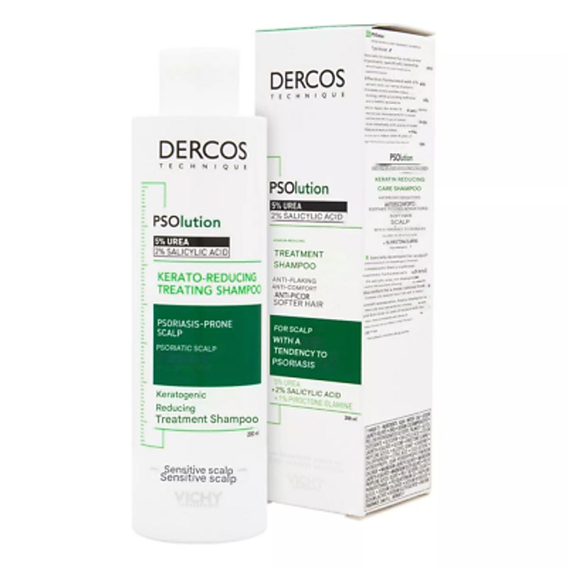 Vichy Dercos PSolution Anti-Dandruff Psoriasis Shampoo 200 ml - Online ...