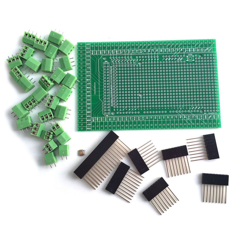 DollaTek Prototype Screw/Terminal Block Shield Board Kit for Arduino R3 ...