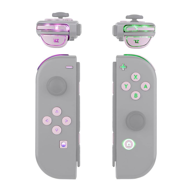 eXtremeRate DFS LED Mod V2 Kit for NS Switch/OLED Joycon, DIY Lighting Buttons Accessories, RGB ...