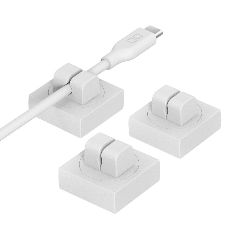 CIO Cable Guide Clips, Set of 3 Angles, Cable Holder, Spring Loaded ...