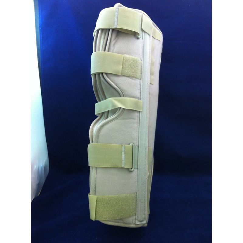 NEW UNIVERSAL WRAP AROUND SPLINT LEG/KNEE BRACE 20"x19" Fully ...