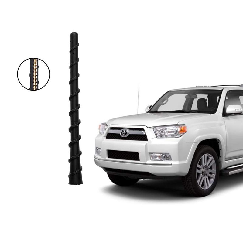 7 inch Flexible Rubber Short Antenna Compatible with Toyota SUVs Vans ...