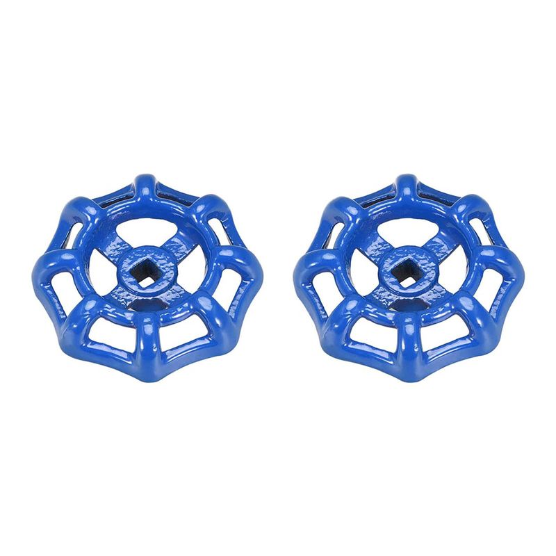 Recogwood 2Pcs Faucet Wheel Handle Valve, 6mm x 6mm Gate Valve Handle ...