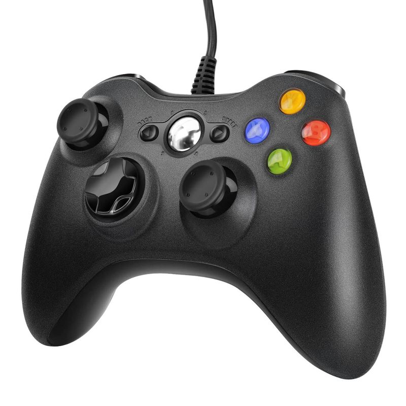 Controller for Xbox 360 PC, USB Gaming PC Controller for Xbox 360, Upgraded Design Ergonomic ...