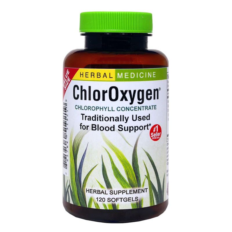 Herbs Etc. ChlorOxygen, Chlorophyll Concentrate Dietary Supplement, 120 ...