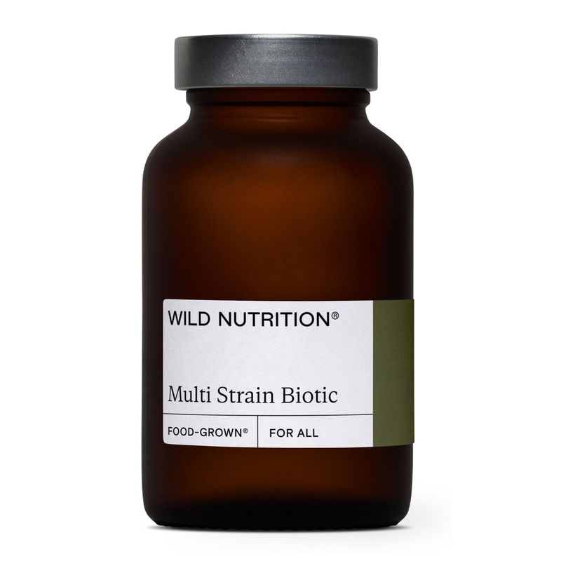 WILD NUTRITION Food-Grown® Multi Strain Biotic | Probiotics for Gut ...