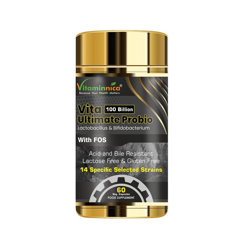 Vitaminnica Vita Ultimate Probio 100 Billion | Advanced Probiotic Blend ...