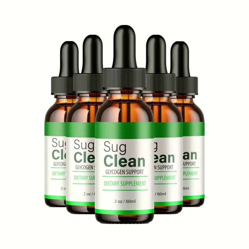 (5 Pack) Sug Clean Drops - SugClean Drops Glycogen Support Dietary ...