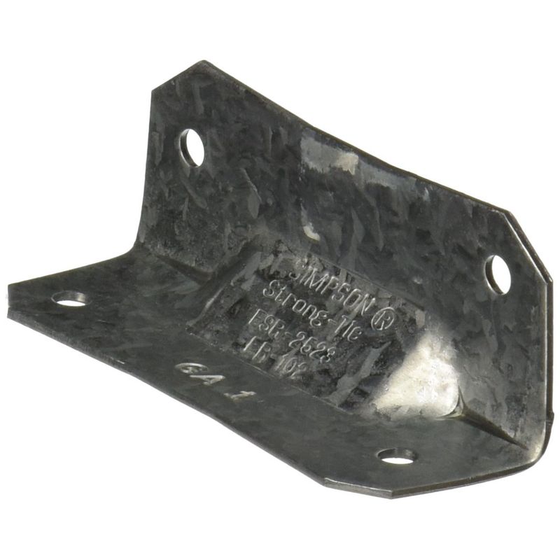Simpson Strong Tie Simpson Strong Tie GA1 18-Gauge 2-3/4-inch Gusset ...