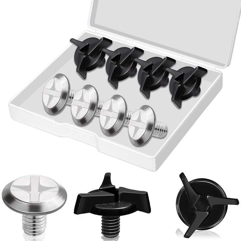 16Pcs Motorcycle Helmet Visor Screws Kit, Universal Dirt Bike Helmet ...
