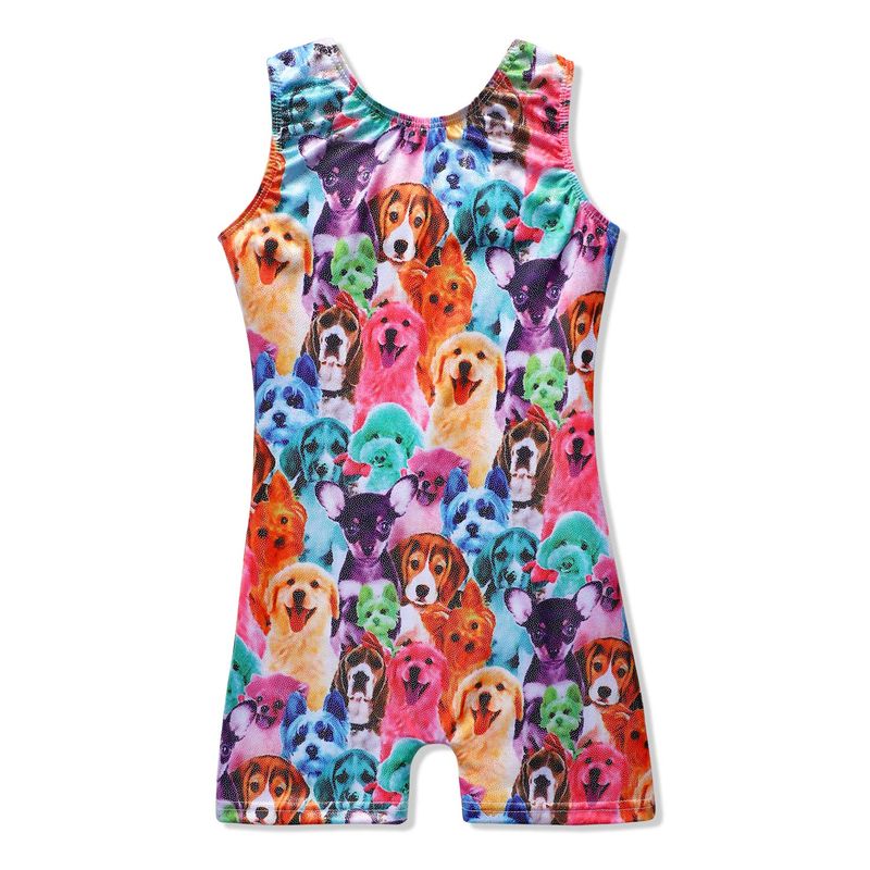 HOZIY Dogs Leotards for Girls Gymnastics 7-8 Sparkles Unitards ...