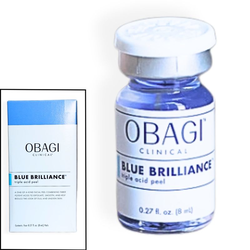 OBAGI Blue Brilliance Triple Acid Peel 1 Vial 0.27oz, Sealed, Anti ...