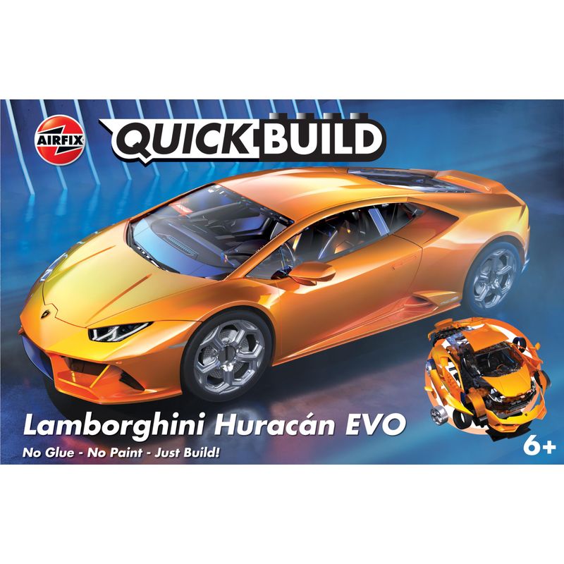 Quickbuild Airfix Model Car Kit - J6058 Lamborghini Huracan EVO ...
