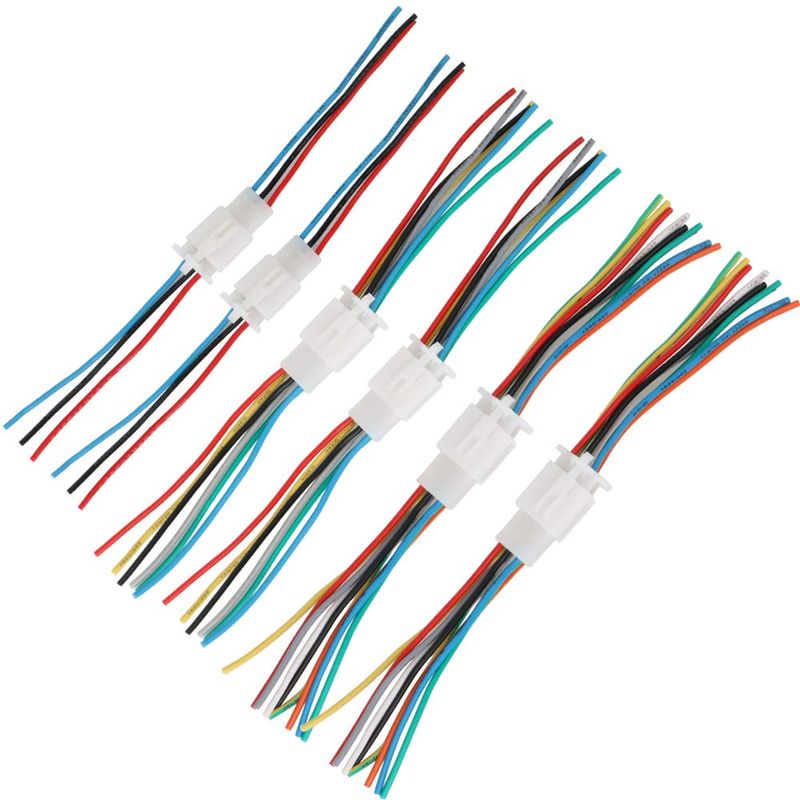 CESFONJER 2.8mm Pitch Male Female Plug Housing Connector, Wire Auto Connectors Terminal for Cars ...