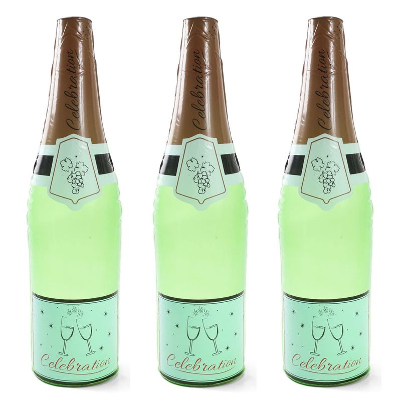 Quickdraw 3 x Giant Inflatable Champagne Bottle Wedding Celebration ...