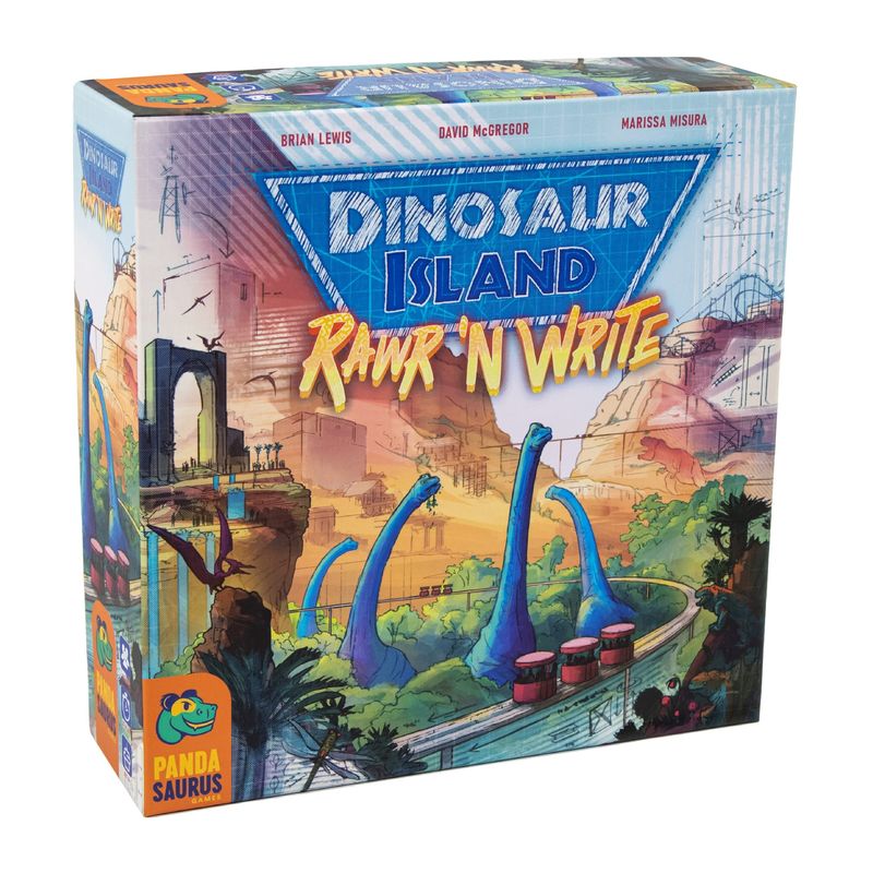 Dinosaur Island Rawr and Write Board Game - Build Your Dino Theme Park ...