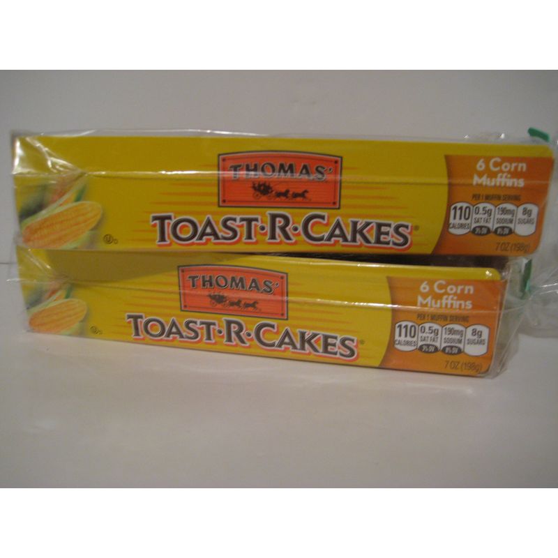 Thomas' Toast-r-cakes Corn Muffins, (2)- Packages of 6ct. - Online ...