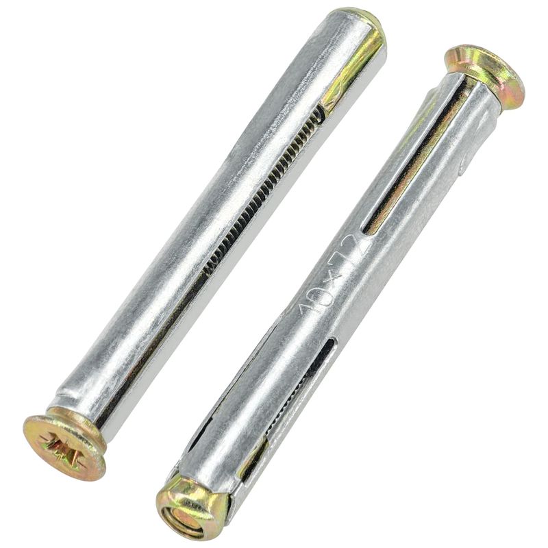 16 Metal Frame Anchor Sets – Expansion Bolts for Metal, Plastic, and ...