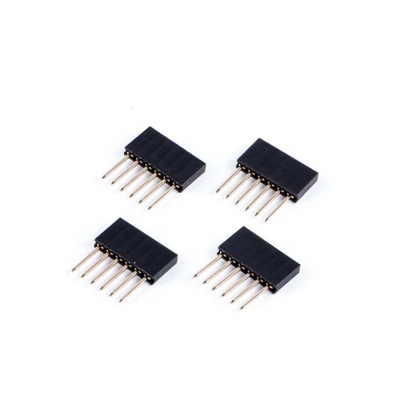 OSEPP | Arduino Stackable Header - 6 Pin | Works with Arduino | 4 Pack - EveryMarket