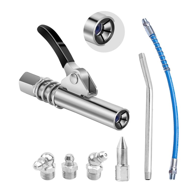 CYZBL Quick Release Grease Gun Coupler, Single Handle Grease Gun ...