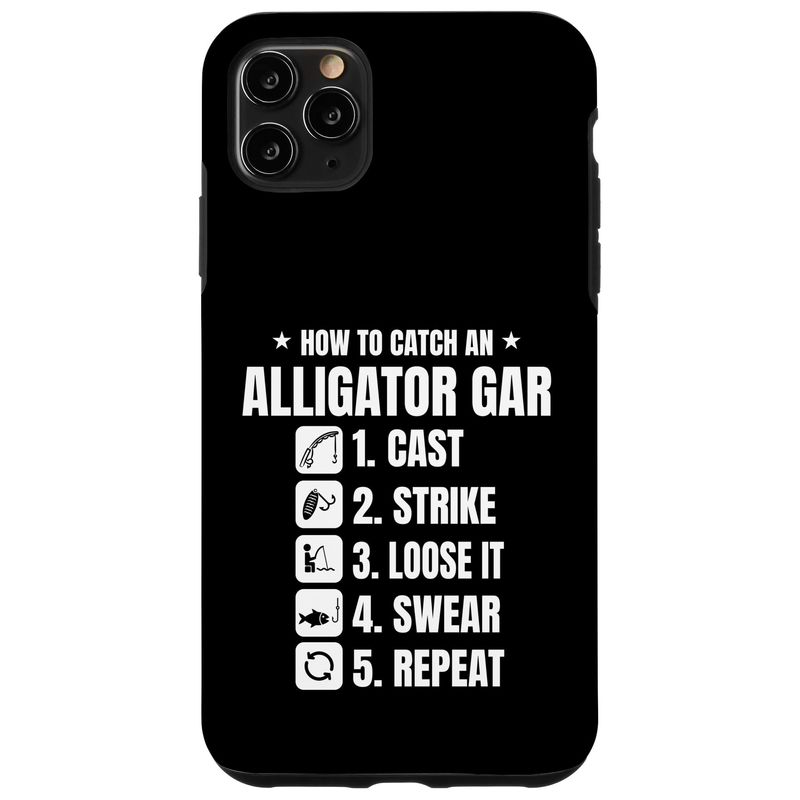 iPhone 11 Pro Max Alligator Gar Fishing Spot Rod and Reel Combo ...