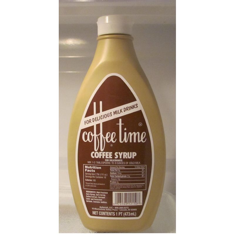 Coffee Time Coffee Syrup 1 Pint - Online Marketplace - EveryMarket