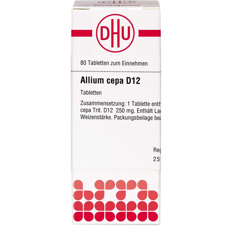 DHU Allium cepa D12 Tablets, Pack of 80 Tablets - Online Marketplace ...