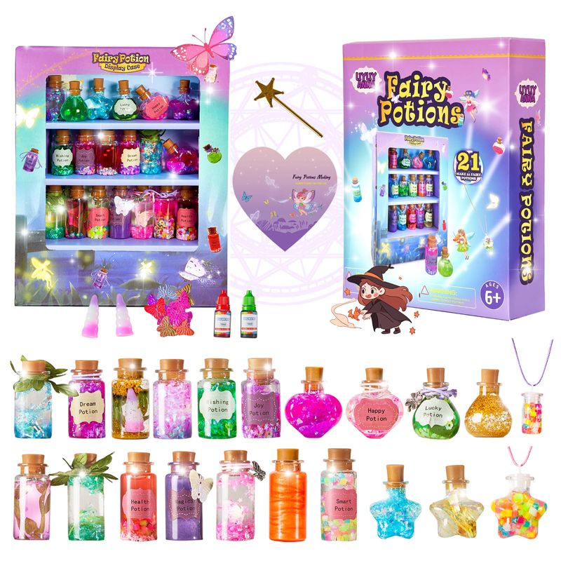 LiyLiyanna Craft Kits for Kids, Magic Potions Kits for Kids, Christmas ...