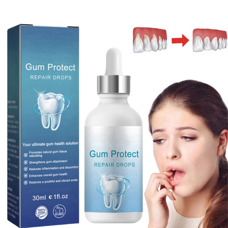 Gum Regrowth Drops,Gum Repair for Receding Gums,Natural Gum Restore ...