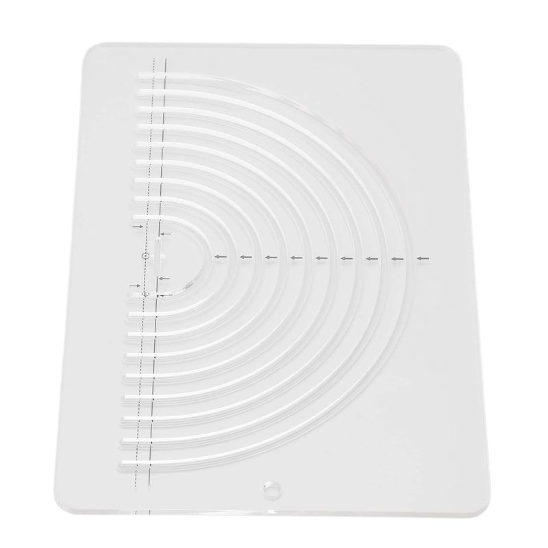 Quilting Templates, Quilting Rulers, DIY Circle Cutter Ruler Cutting ...