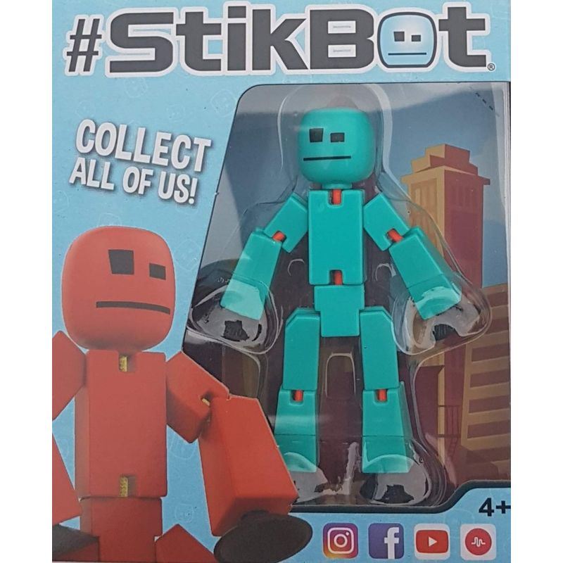 Stikbot Single Figure Pack (1x Random colour supplied) - EveryMarket