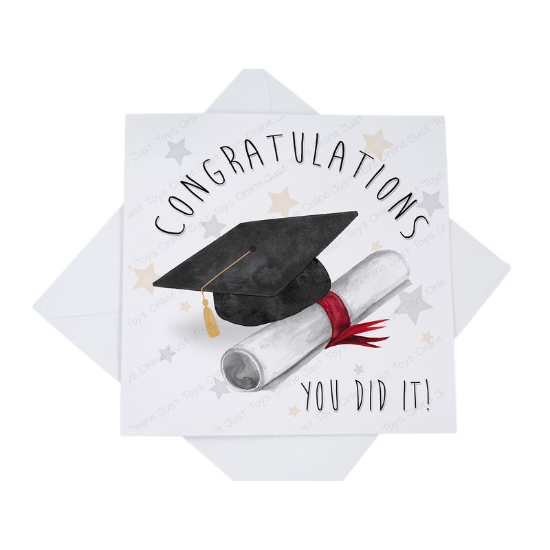 Graduation Card, Graduating from University Card, Congratulations ...