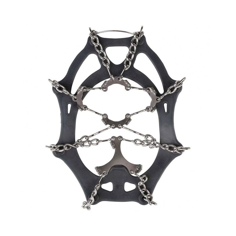 Snowline Chainsen Pro - Grödel, Spikes, snow Chain for Boots, grey, l ...
