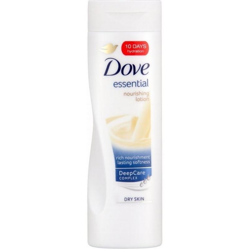 Dove Essential Nourishment Body Lotion - Dry Skin (250ml) - Pack of 2 ...