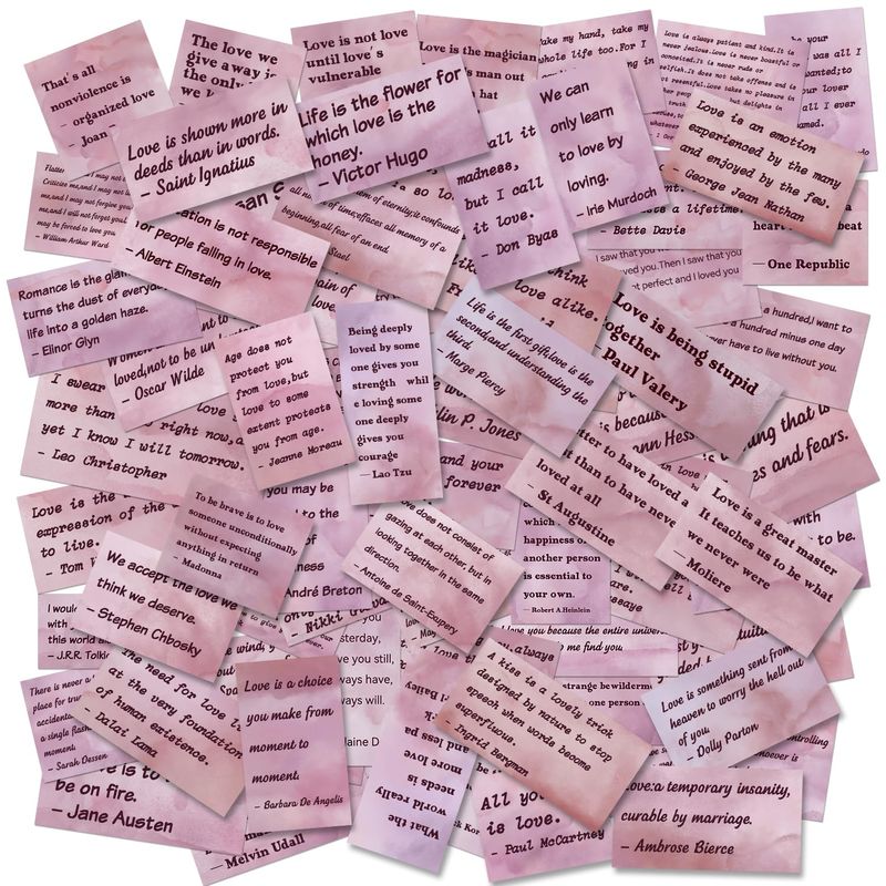 Love Quotes Stickers,Vintage Literary Quotes Stickers,Famous Words ...