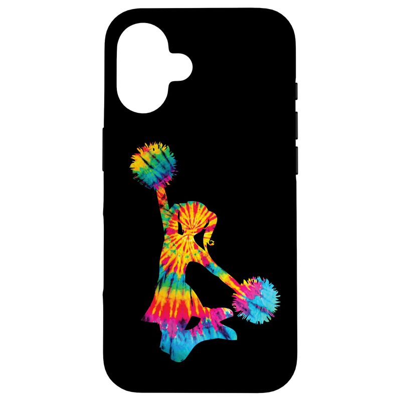 iPhone 16 Cheerleading Tie Dye Kids Teenage Girls Sports Cheerleader ...