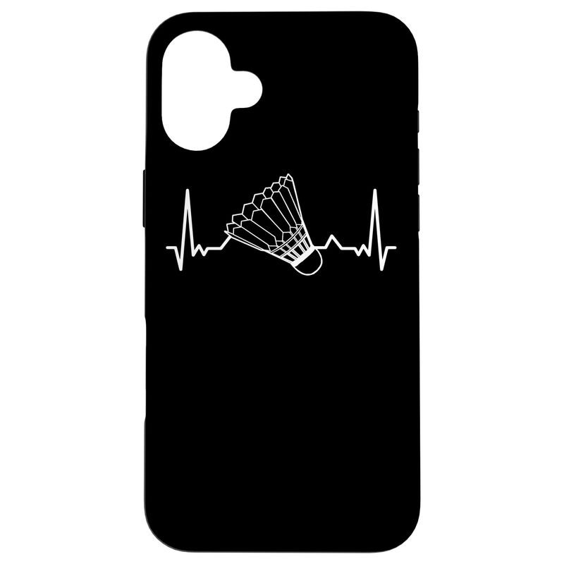 iPhone 16 Plus Badminton Shuttlecock court game sport Heartbeat ...