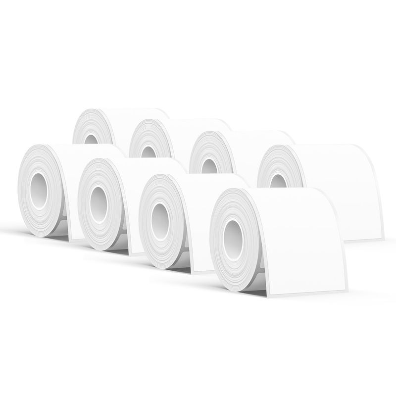 SUPVAN T50M Series Label Maker Tape, 8 Rolls 50mm × 80mm 100 Labels ...
