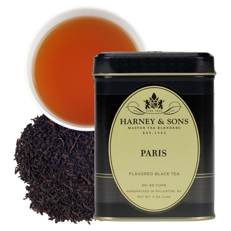 Harney & Sons Flavored Black Tea, Paris, 4 Ounce - EveryMarket