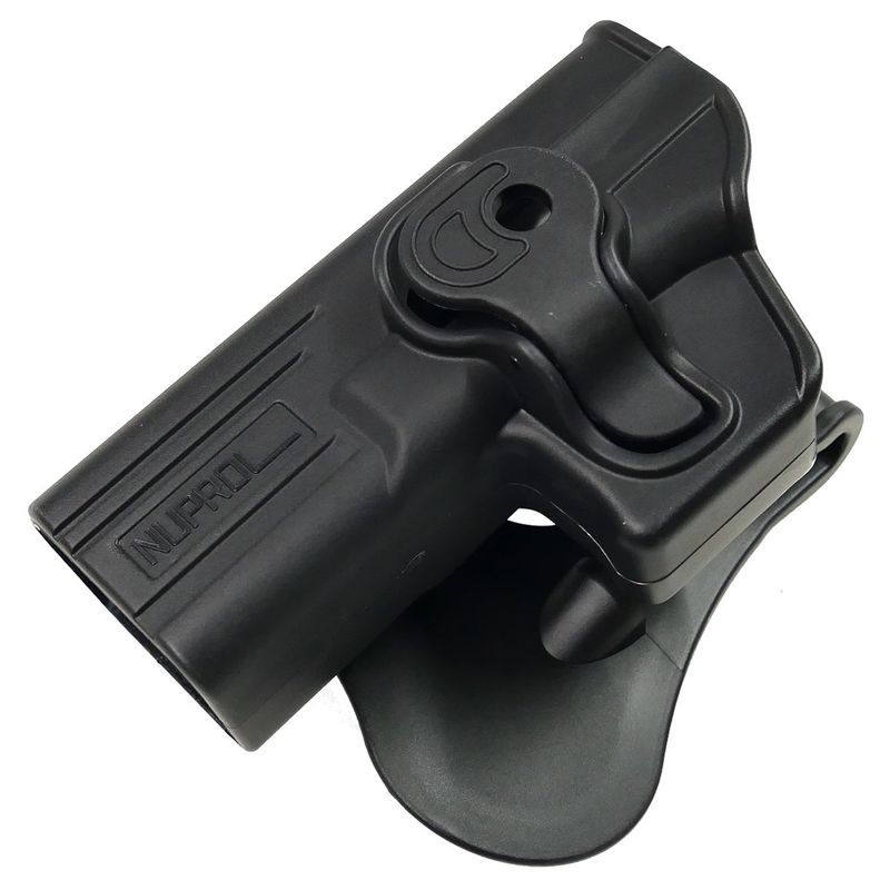 EU-Series Pistol Retention Paddle Holster; Black; Left Handed - Online ...