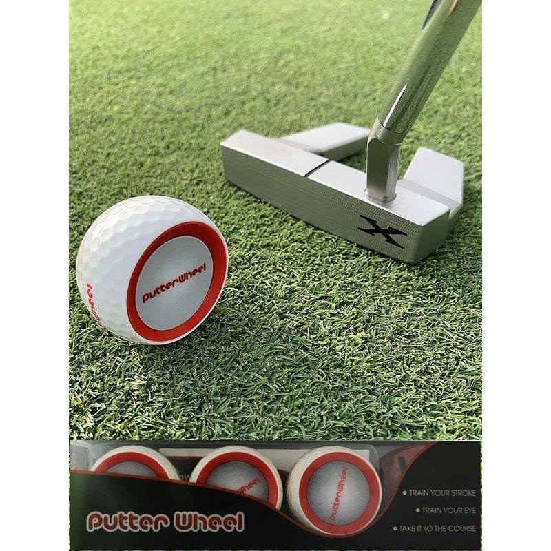 PutterWheel Golf Ball Putting Training Aid (3 Pack) – Golf Training ...