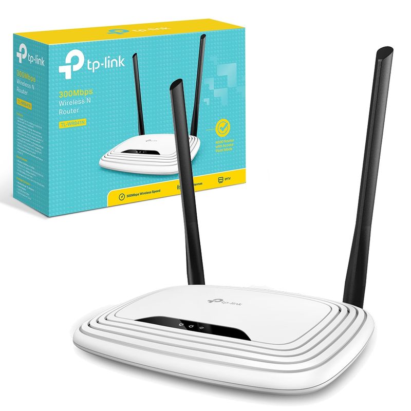 TP-Link TL-WR841N 300 Mbps Wireless N Cable Router, Easy Setup, WPS ...